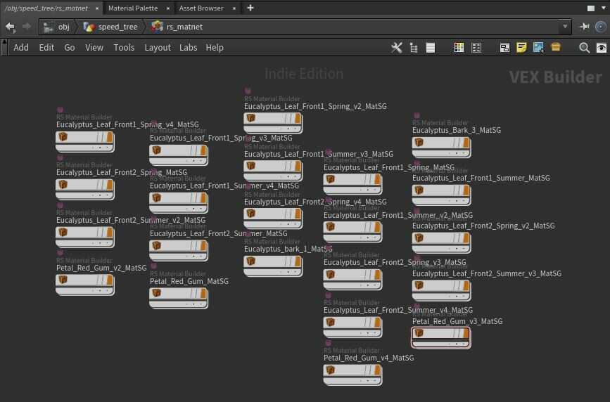 ArtStation - SpeedTree importer for Houdini 19+ Redshift & MTLX (Karma ...
