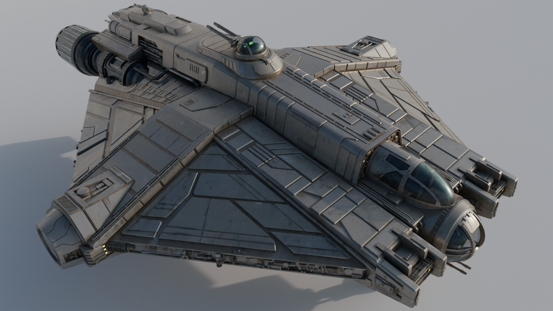 ArtStation - VCX-100 "Ghost" - Star Wars | Game Assets