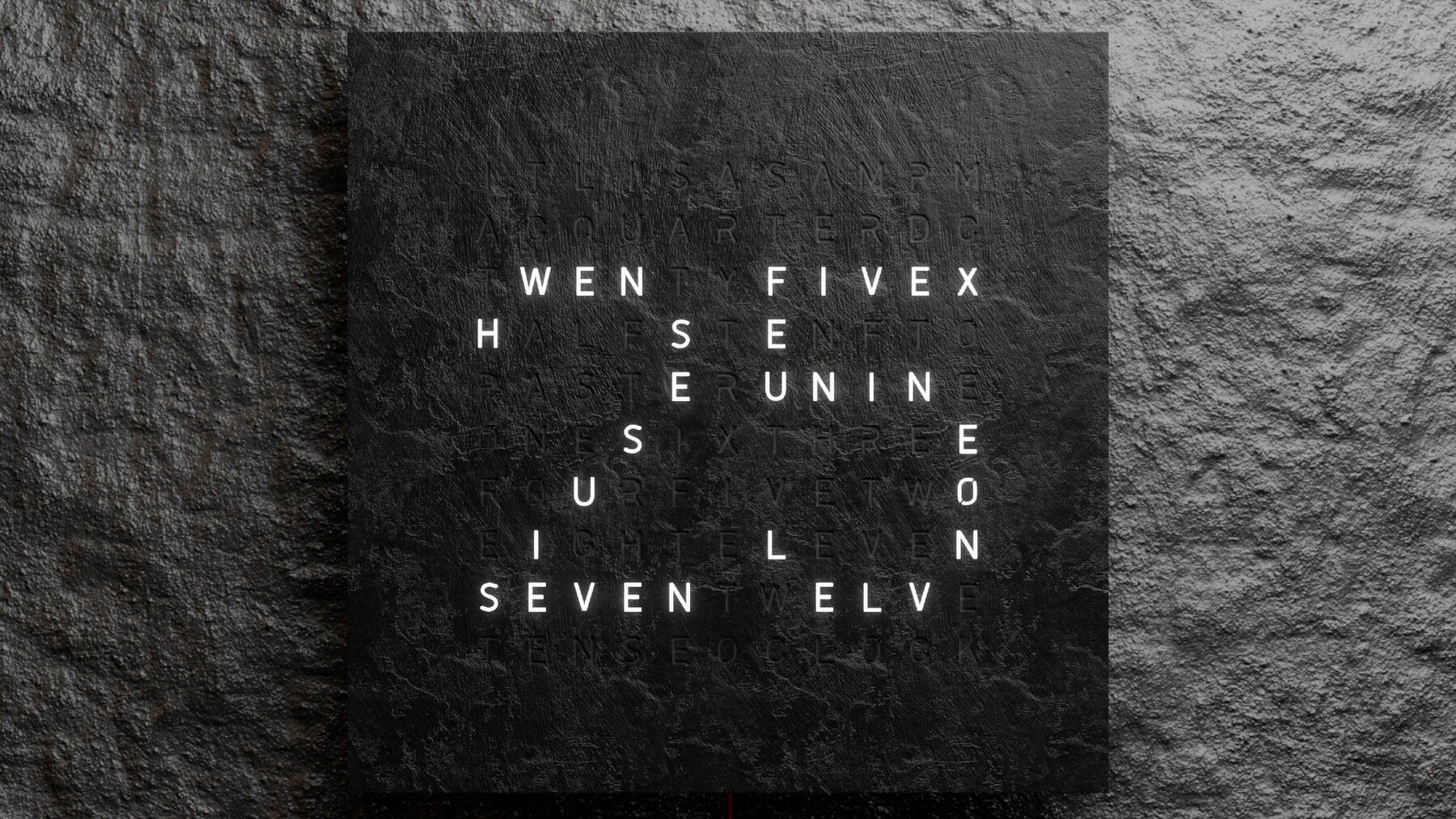 ArtStation - Qlocktwo Classic | Resources