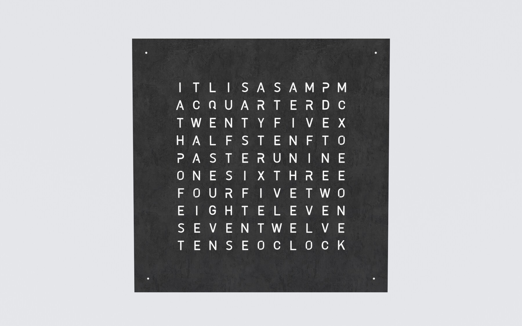 ArtStation - Qlocktwo Classic | Resources