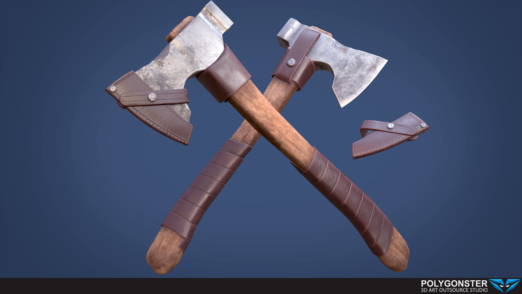 ArtStation - Trekking axe | Game Assets