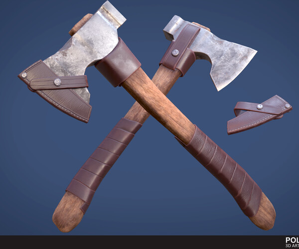 ArtStation - Trekking axe | Game Assets