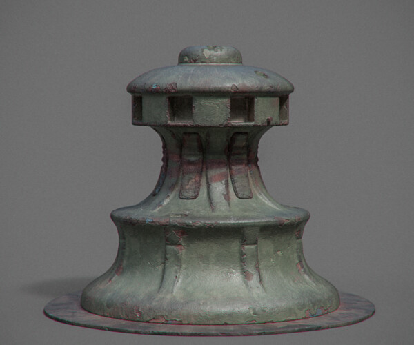 ArtStation - Old Painted Capstan | Resources