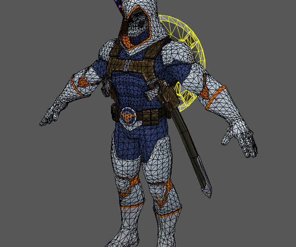 ArtStation - Taskmaster v1 (Rigged) | Resources