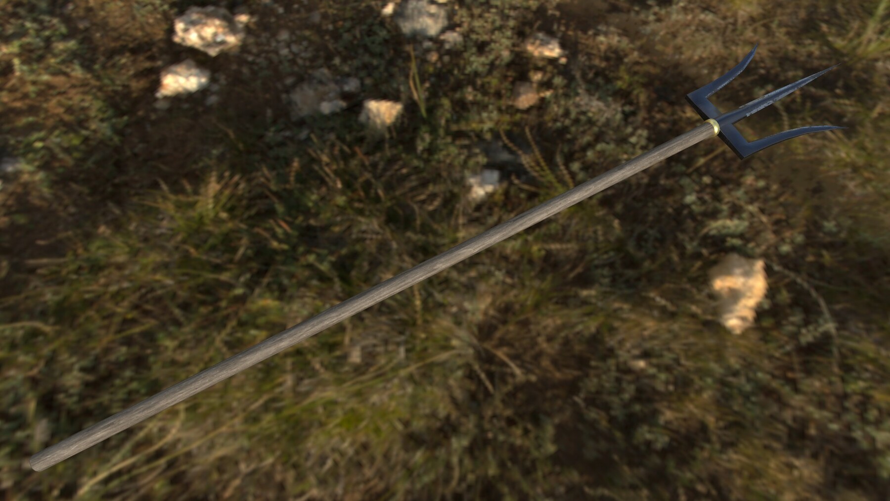 ArtStation - Low Poly Trident | Game Assets