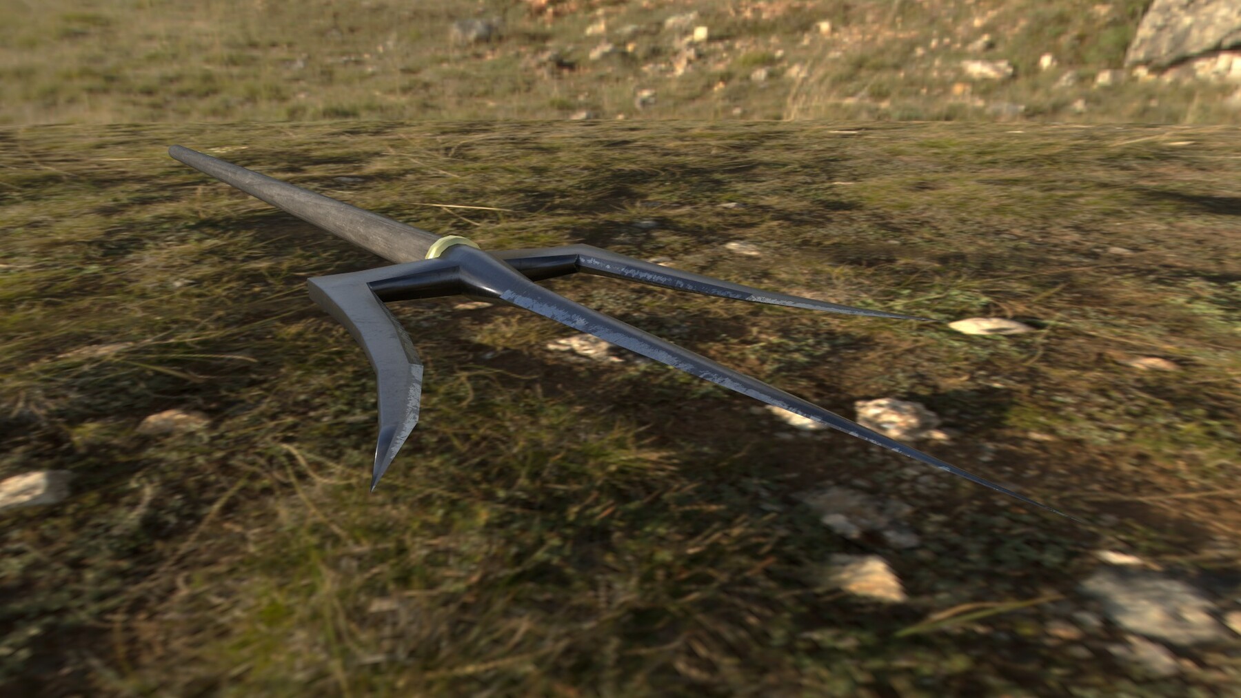 ArtStation - Low Poly Trident | Game Assets