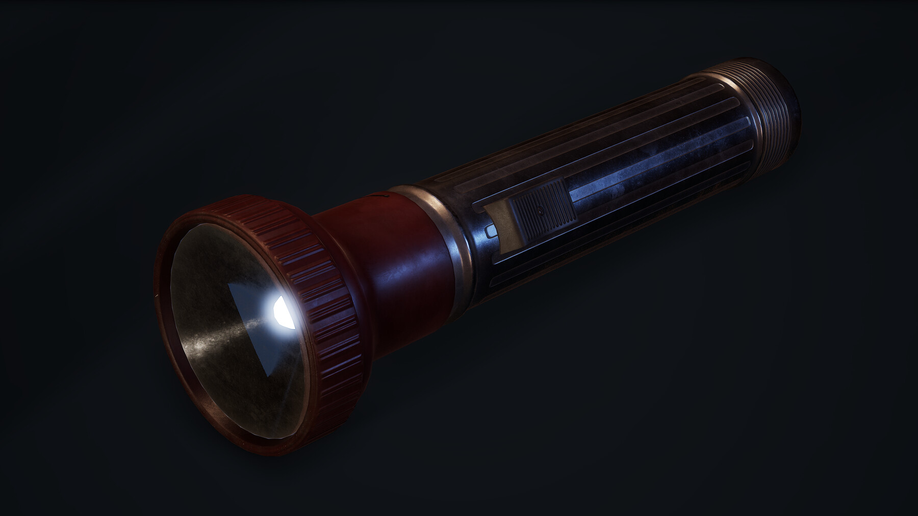 ArtStation - Old Flashlight - PBR Model | Game Assets