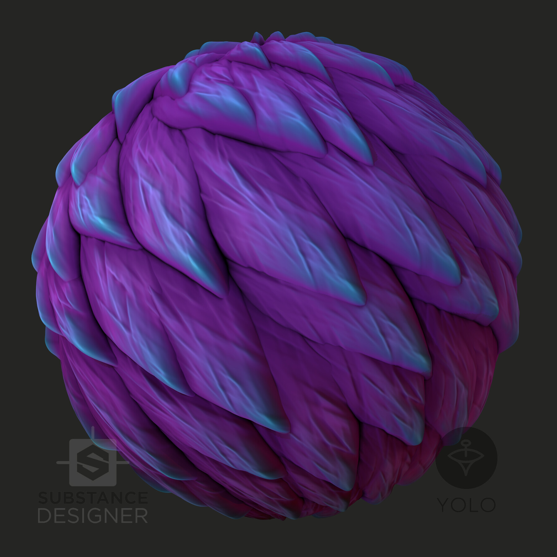 ArtStation - Stylized Fur Material Pack 2K | Game Assets