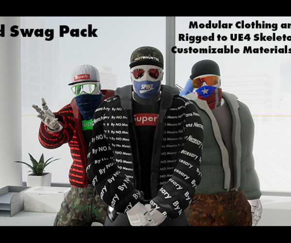 ArtStation - Drip And Swag Collection | Game Assets