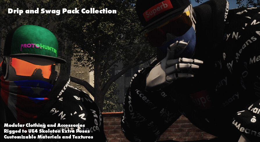 ArtStation - Drip And Swag Collection | Game Assets