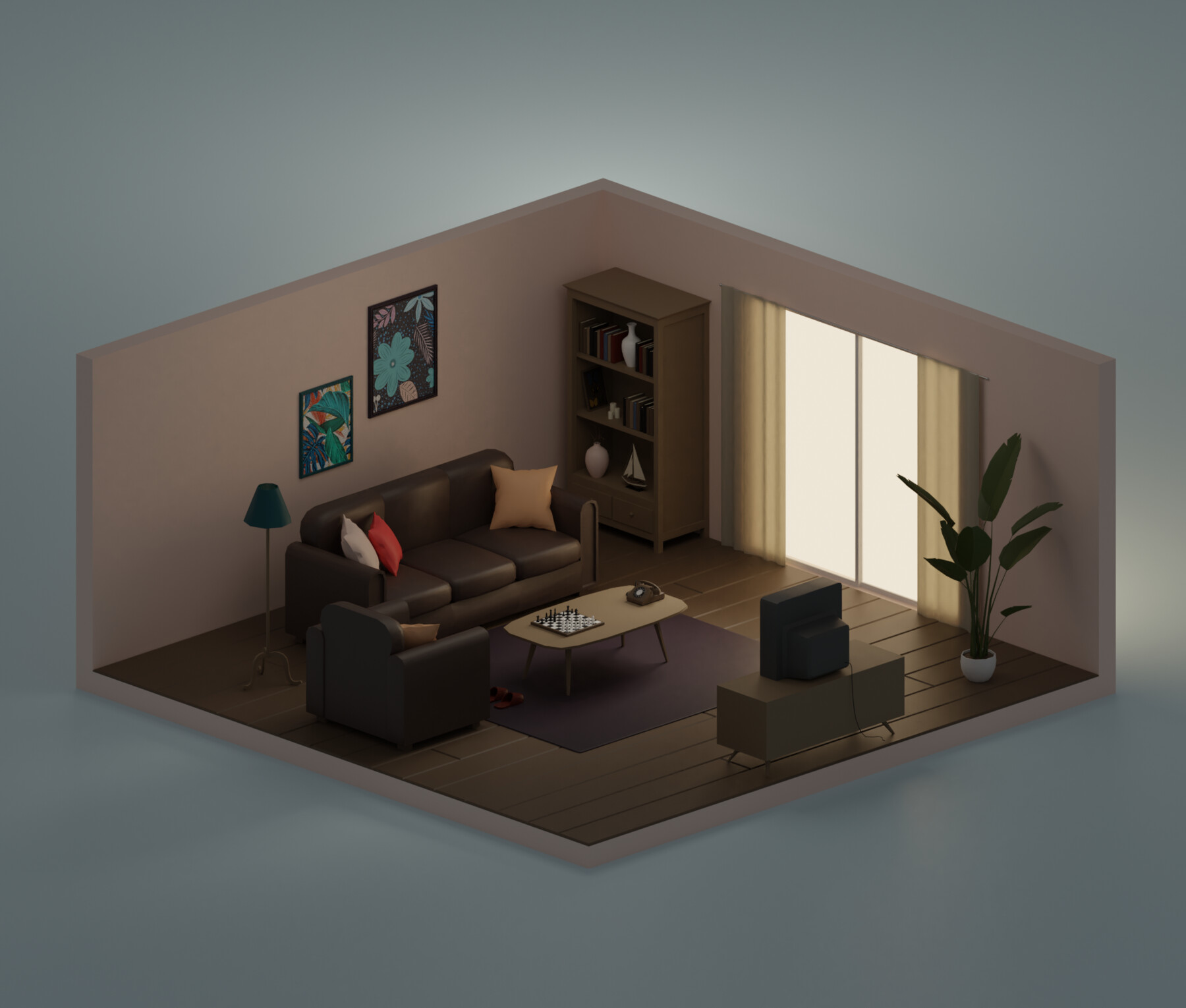 ArtStation - Living-room | Game Assets
