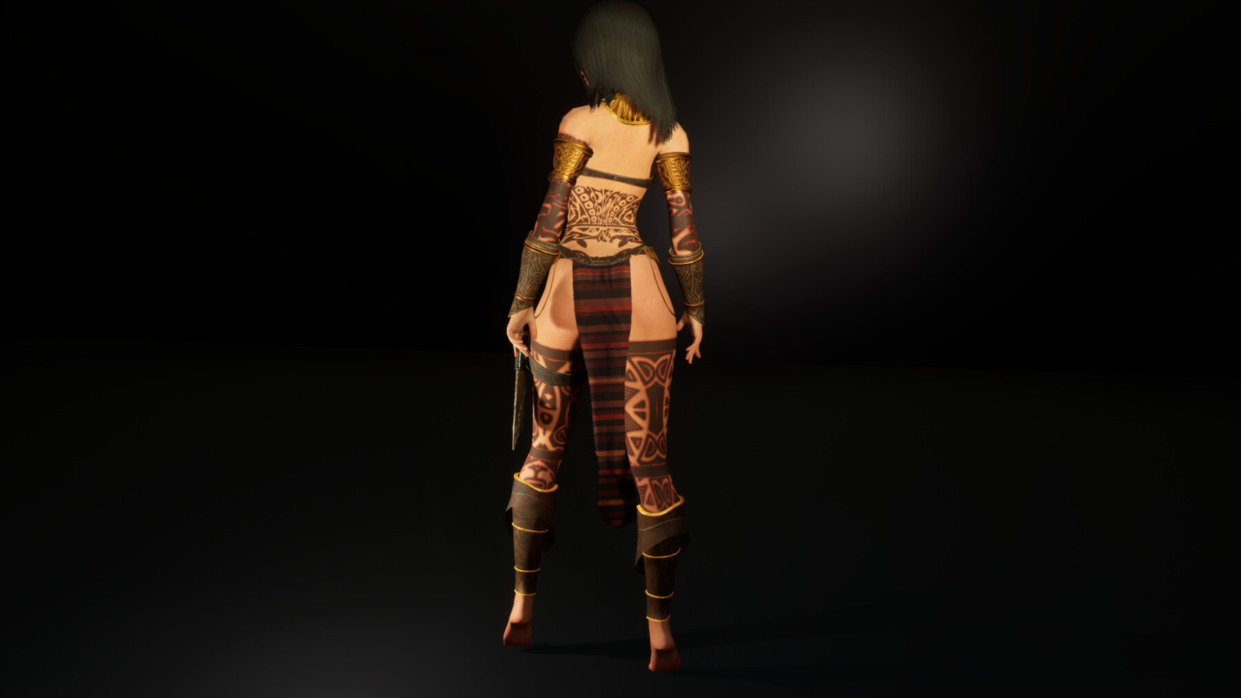 ArtStation - Amazon warrior girl | Game Assets