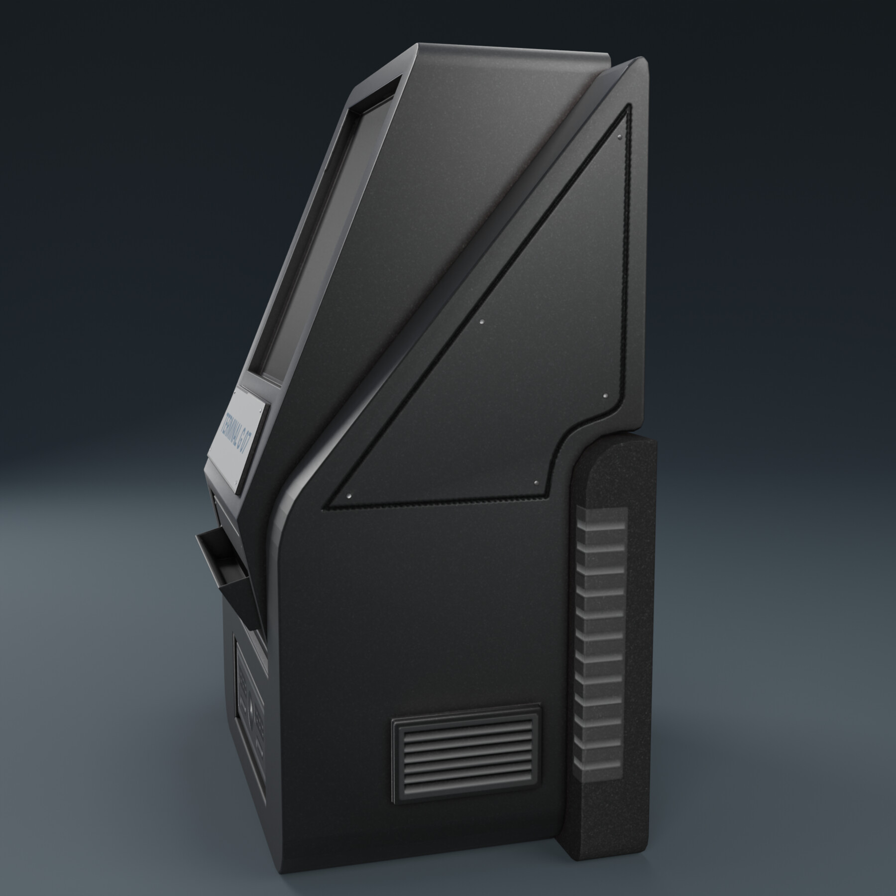 ArtStation - Sci-Fi Terminal | Game Assets