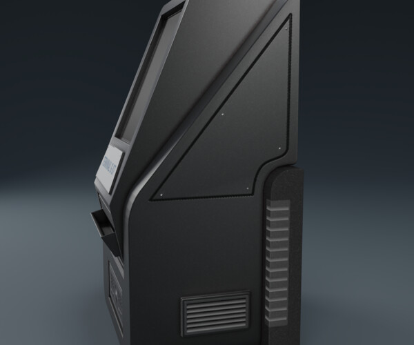 ArtStation - Sci-Fi Terminal | Game Assets