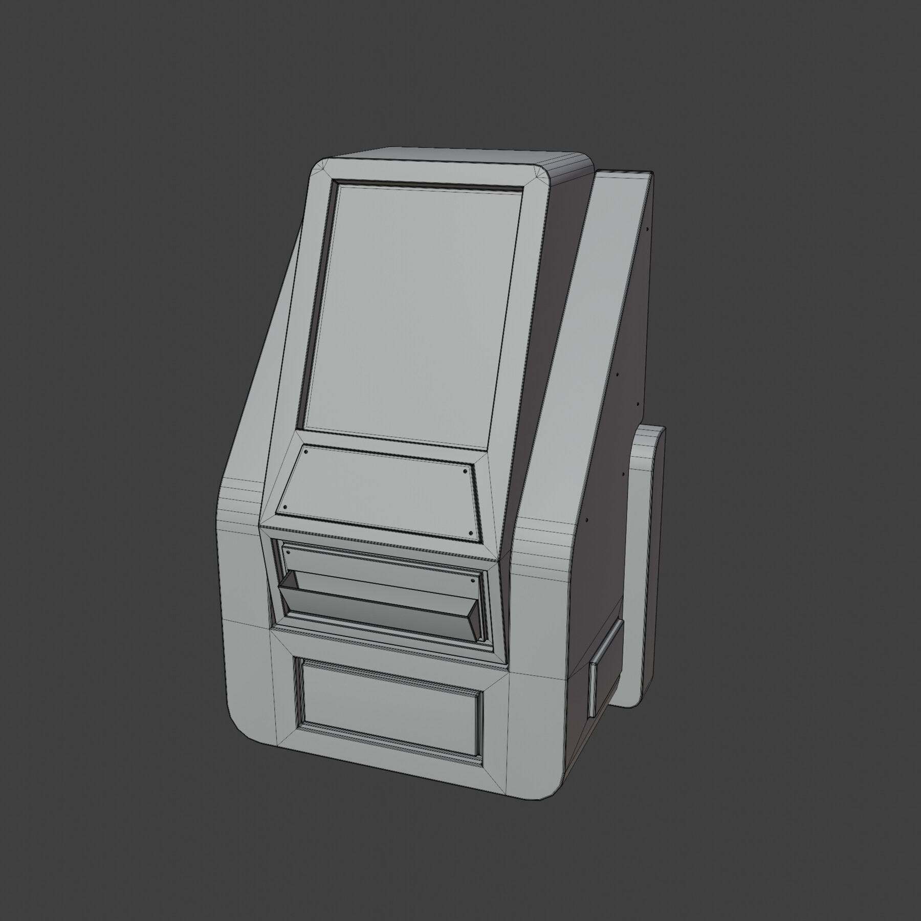 ArtStation - Sci-Fi Terminal | Game Assets