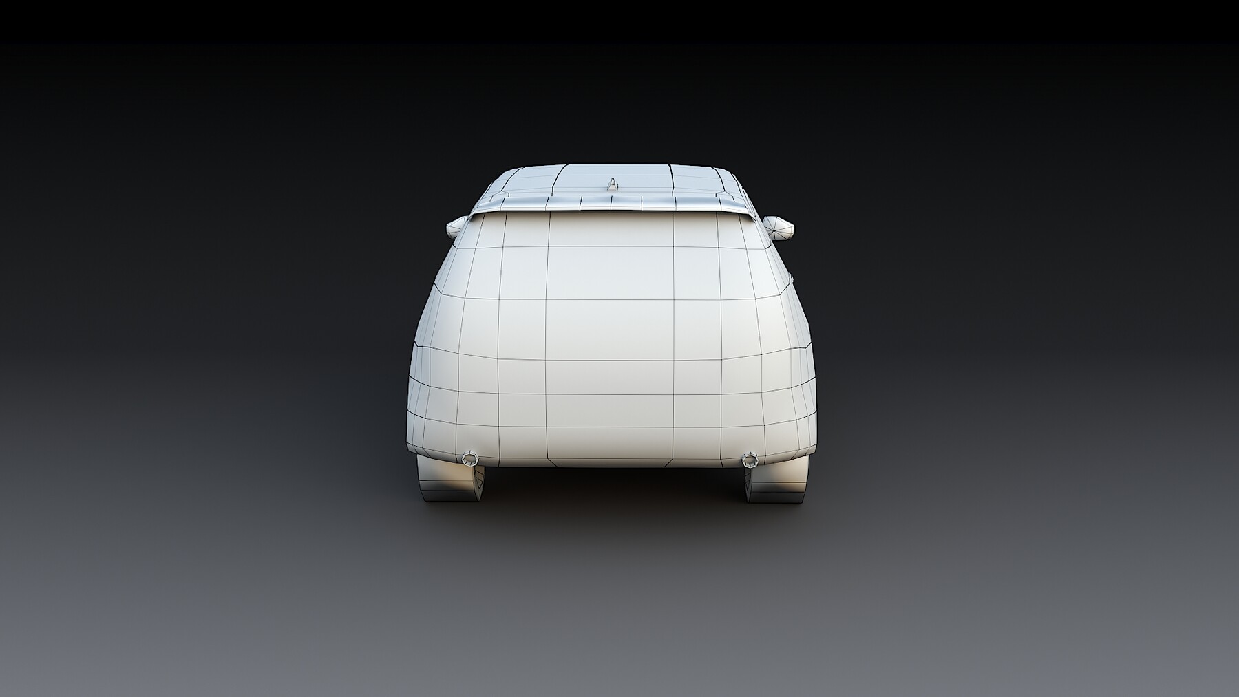 ArtStation - Low poly car four colors | Game Assets