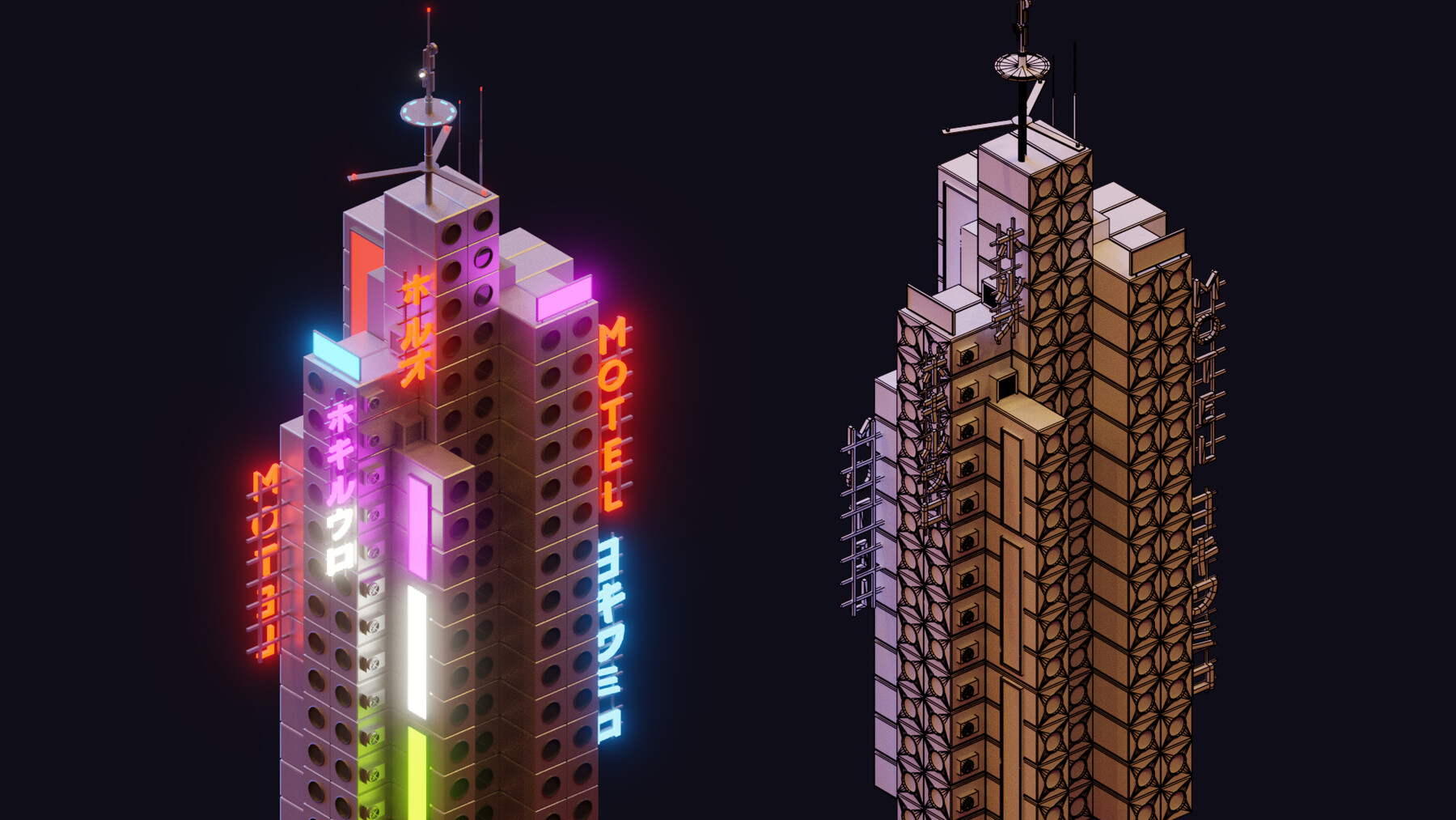 ArtStation - Cyberpunk City | Resources