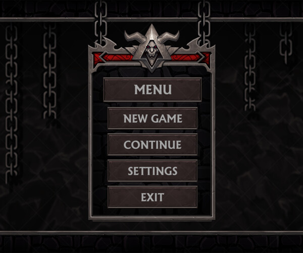 ArtStation - Dungeon GUI | Game Assets