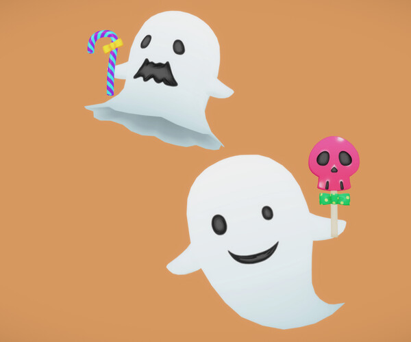 ArtStation - Ghosts and candies | Game Assets