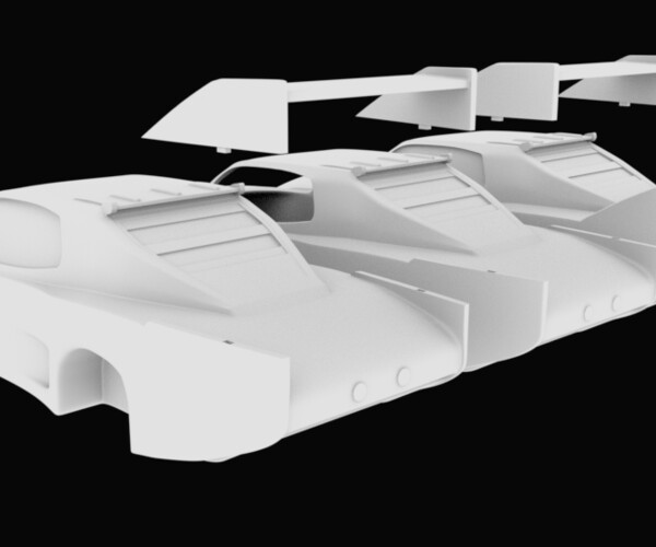 ArtStation - Chevrolet car with separated parts STL for 3D printing ...