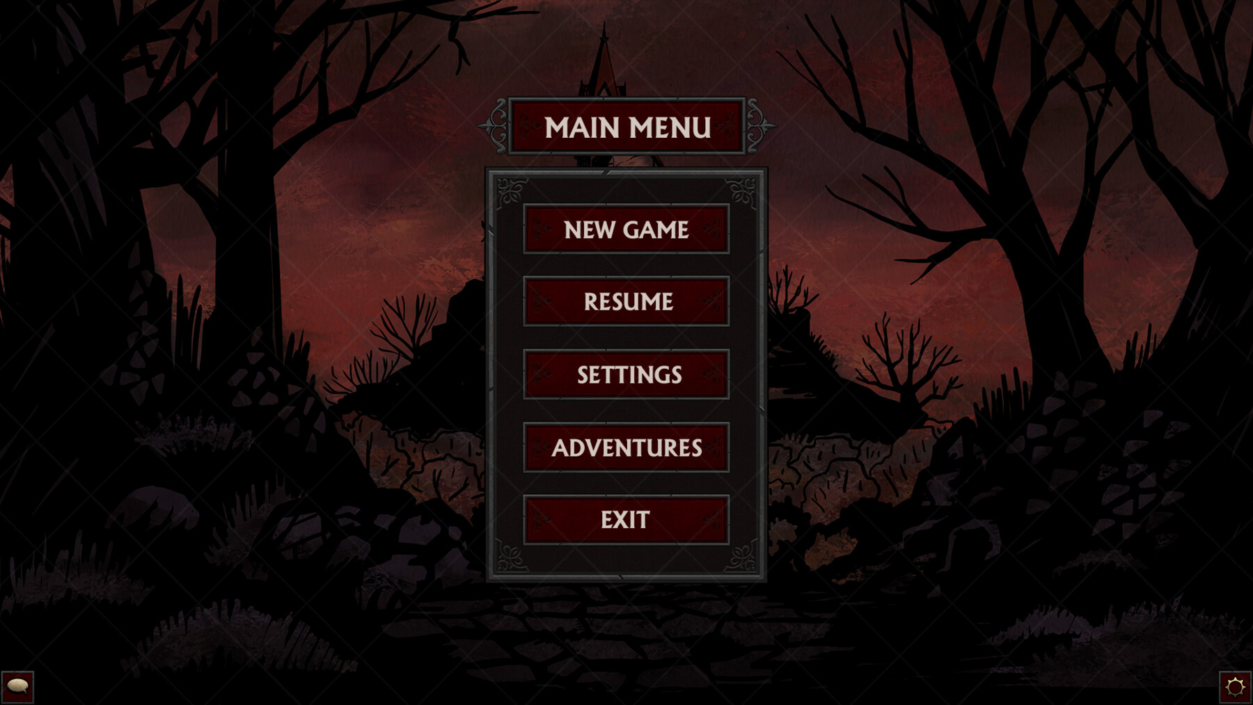 ArtStation - Painted UI: Dark style | Game Assets