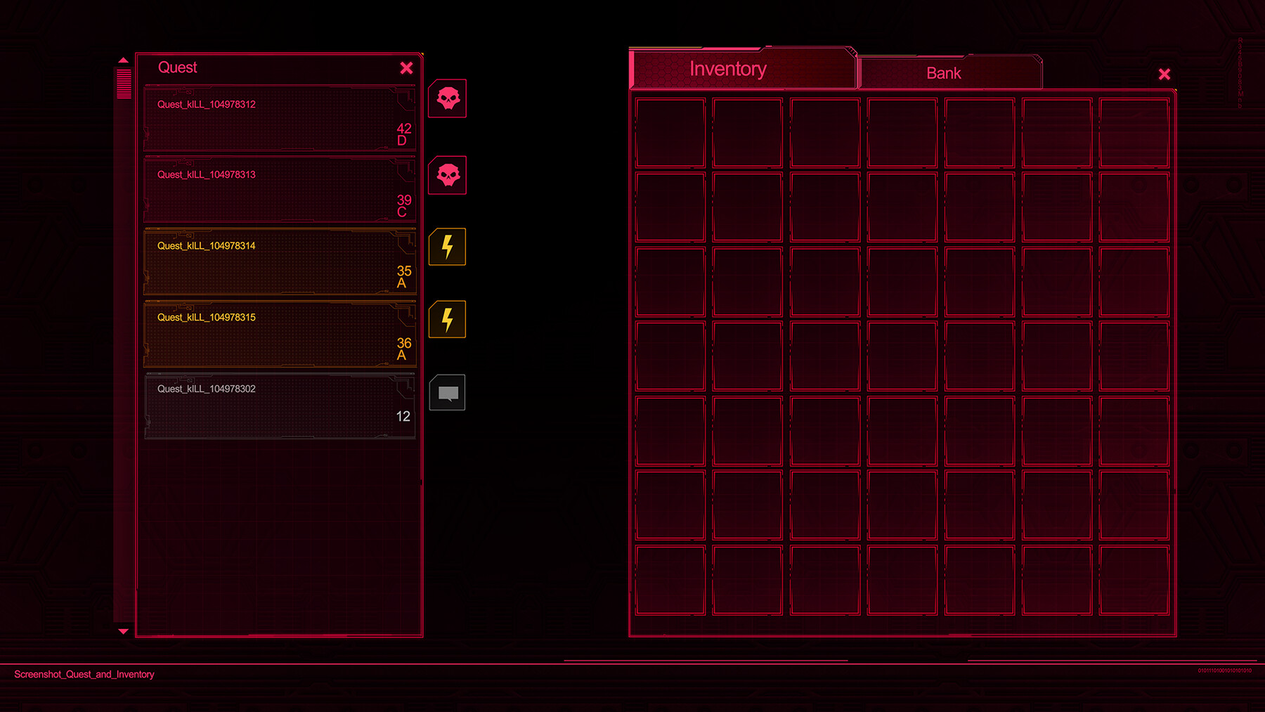 Artstation Cyberpunk Rpg Ui Game Assets