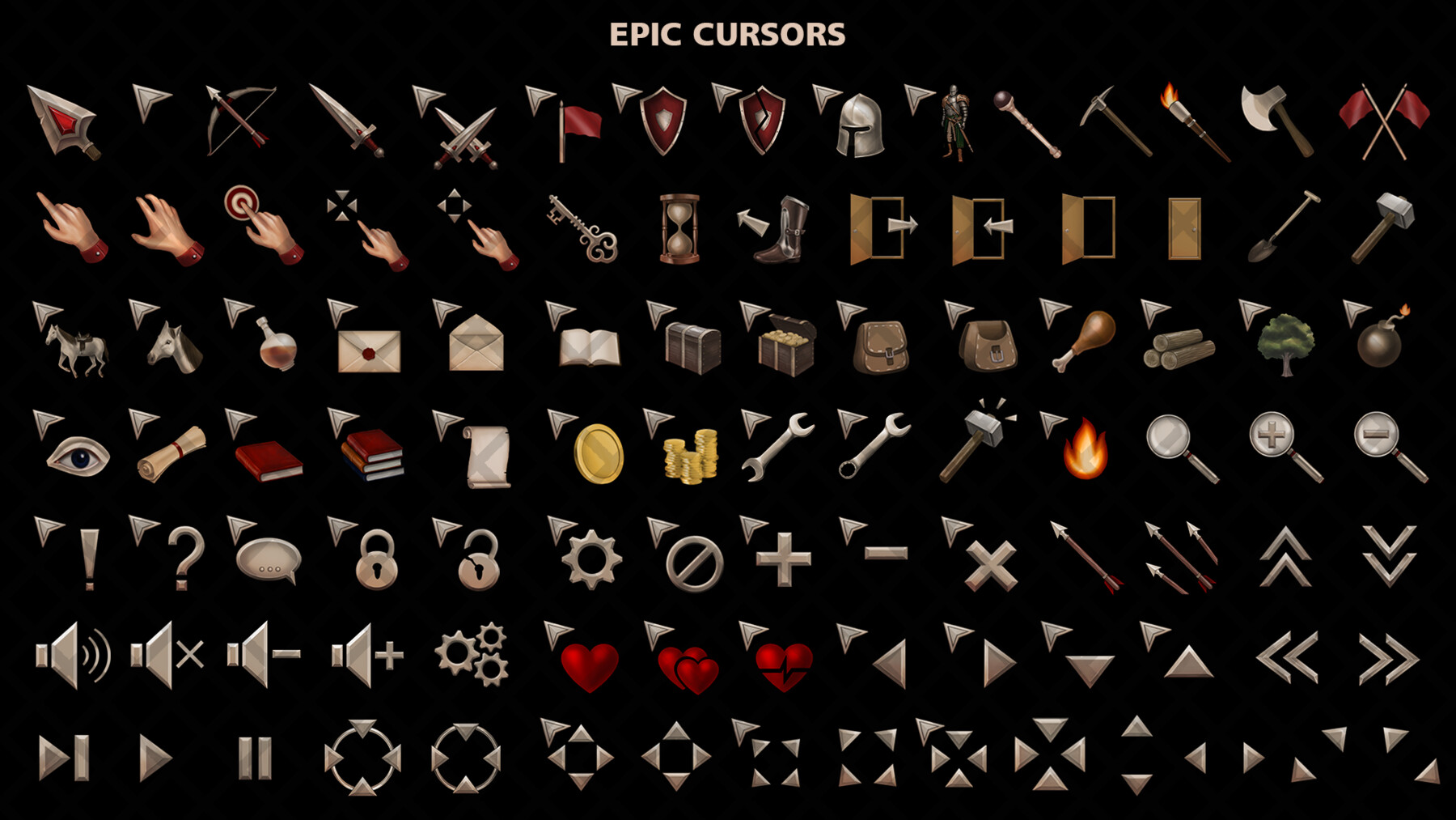 Lid Games - Stylized RPG Cursors