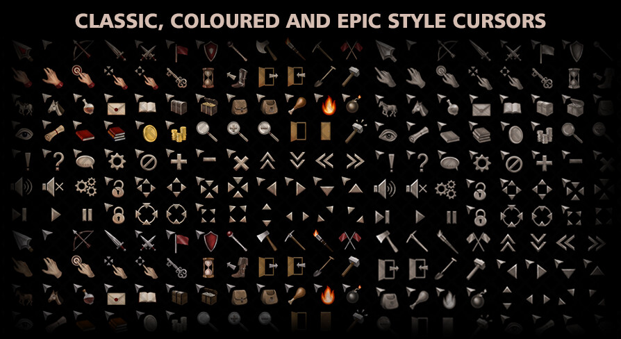 Lid Games - Stylized RPG Cursors