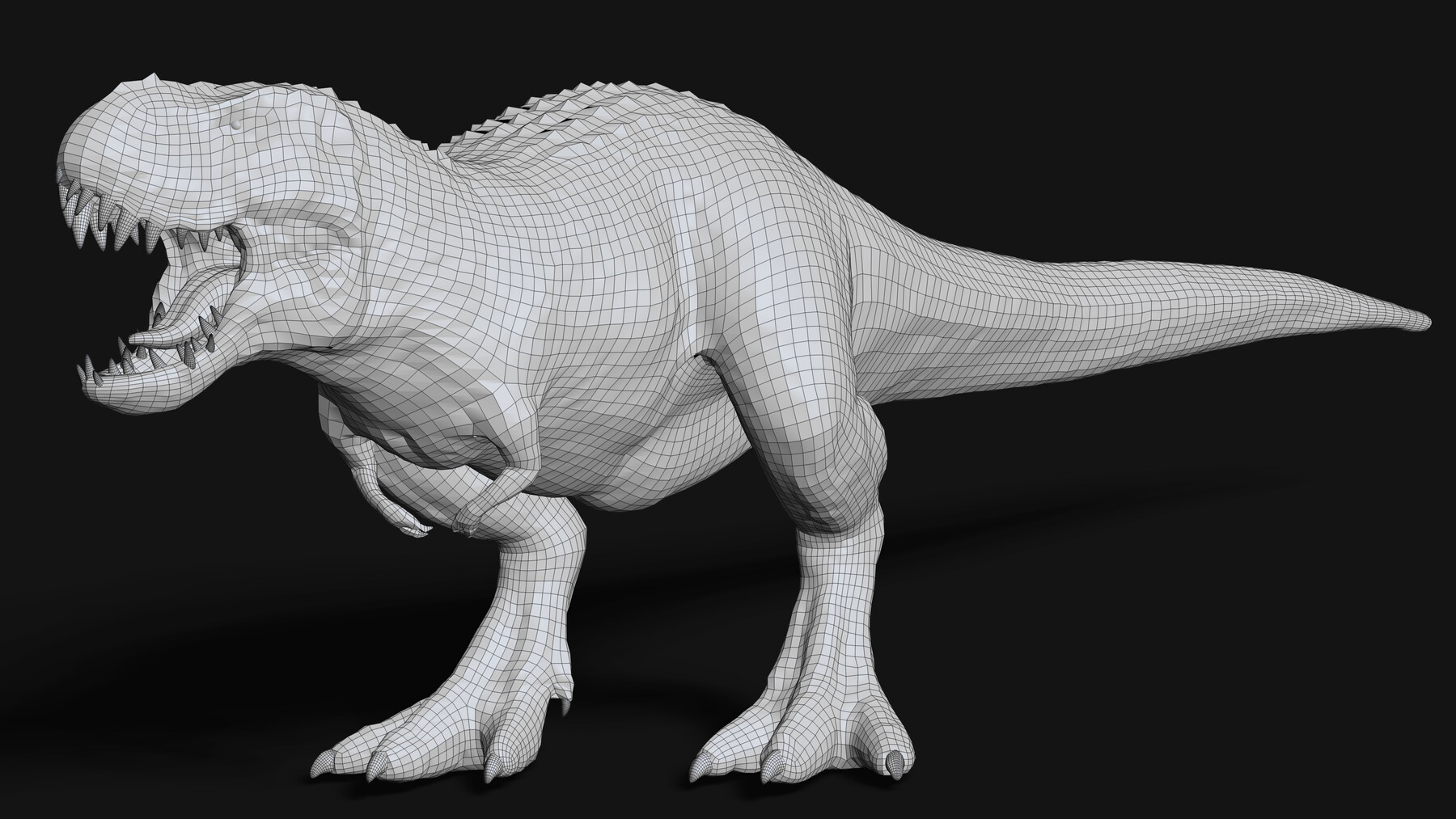 ArtStation - V-Rex High Poly 3D Model | Resources