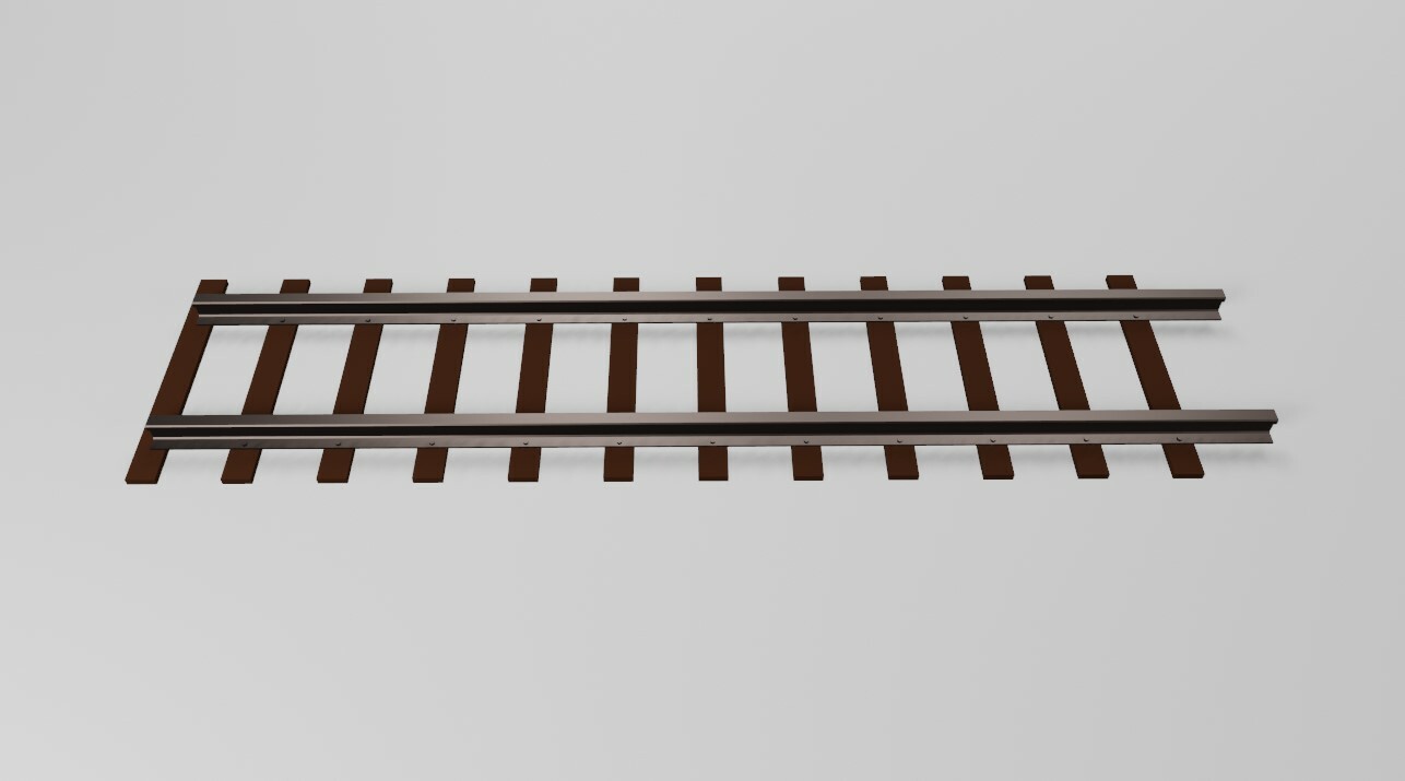 Horizontal Train Tracks