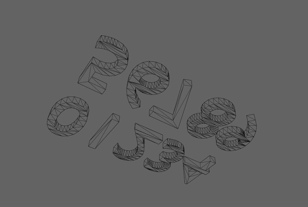 ArtStation - Number for Printing - Numeros 3D print model | Resources