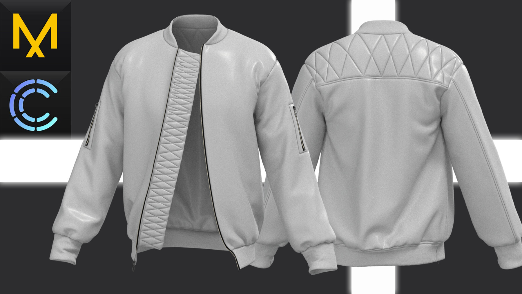 ArtStation - Bomber Jacket OBJ FBX ZPRJ | Game Assets