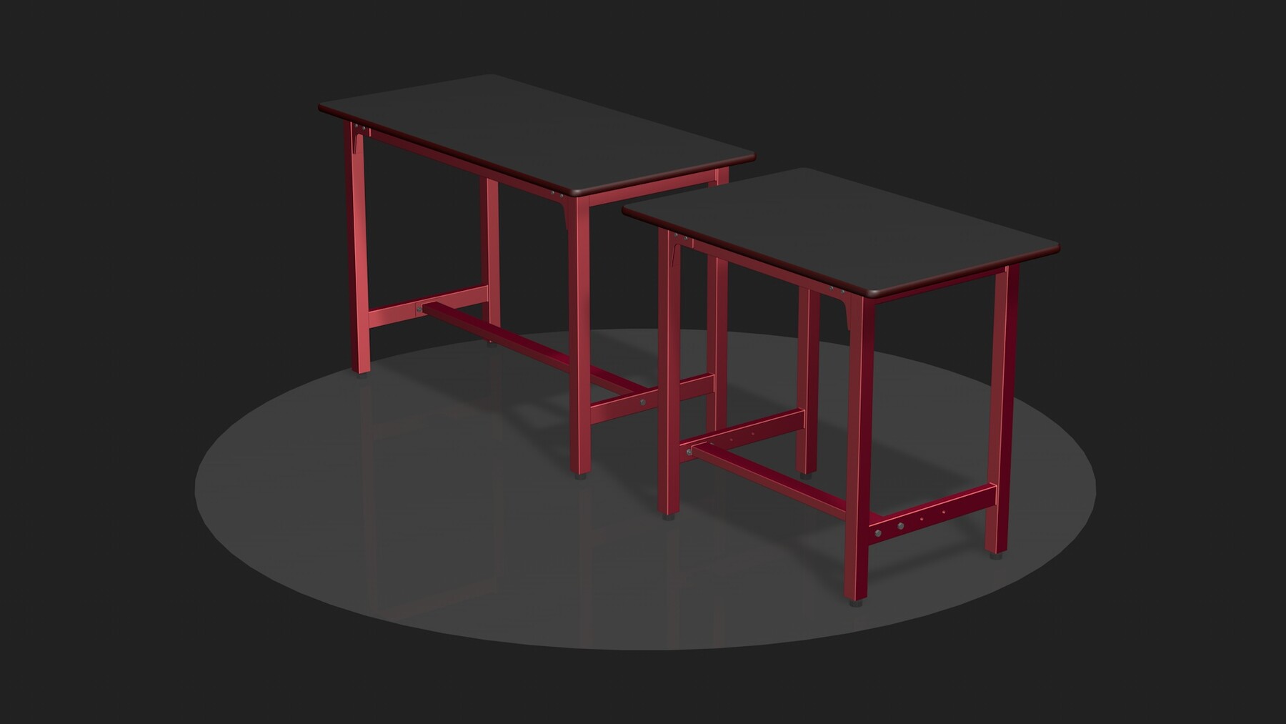 ArtStation - Two industrial tables | Resources