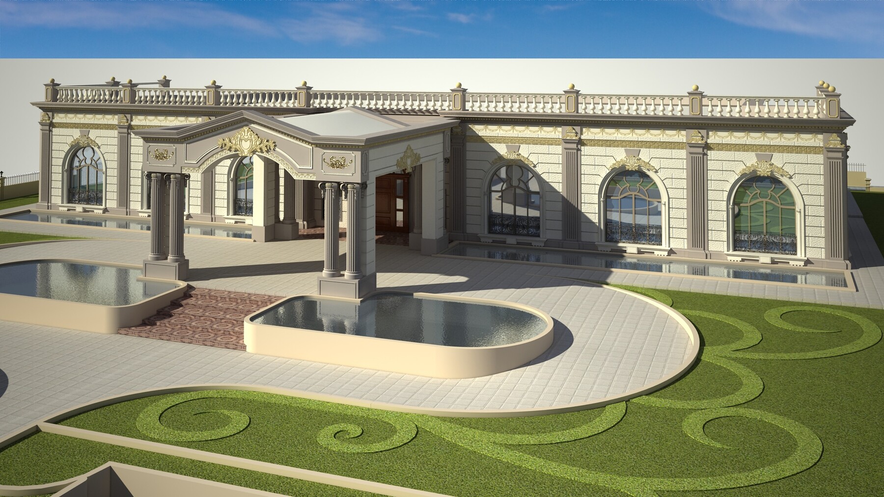 ArtStation - Luxury Exterior Majlis | Resources