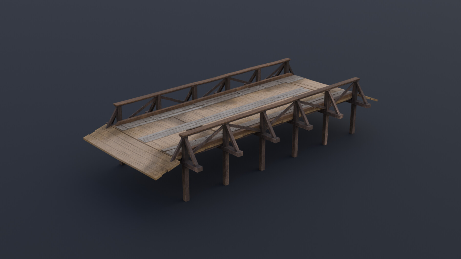 ArtStation - Procedural bridge | Game Assets