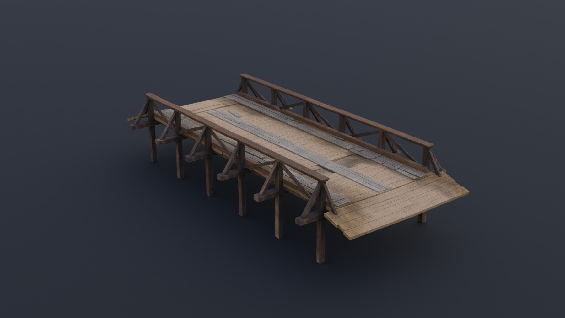 ArtStation - Procedural bridge | Game Assets