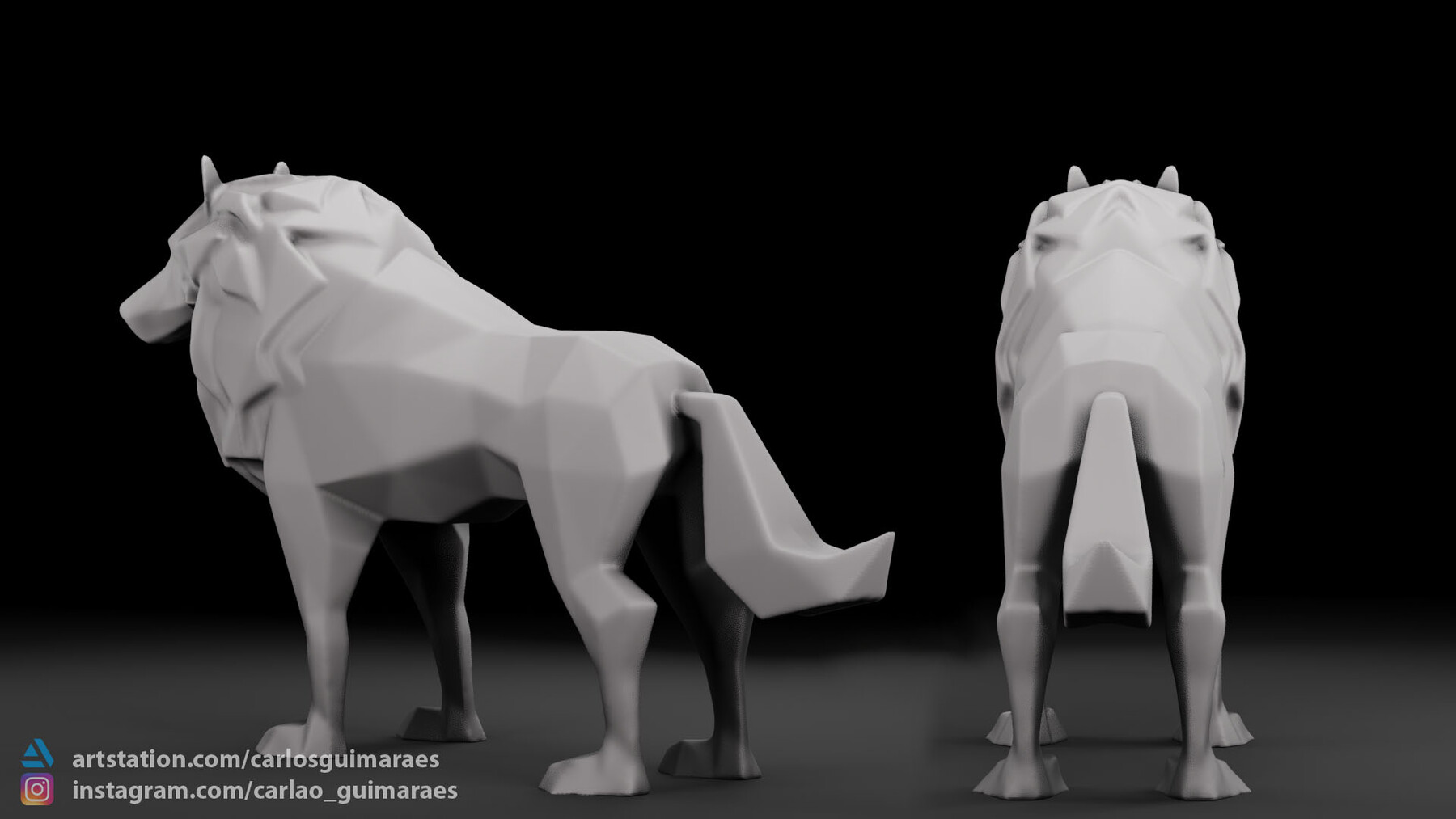 ArtStation - Base Wolf | Resources