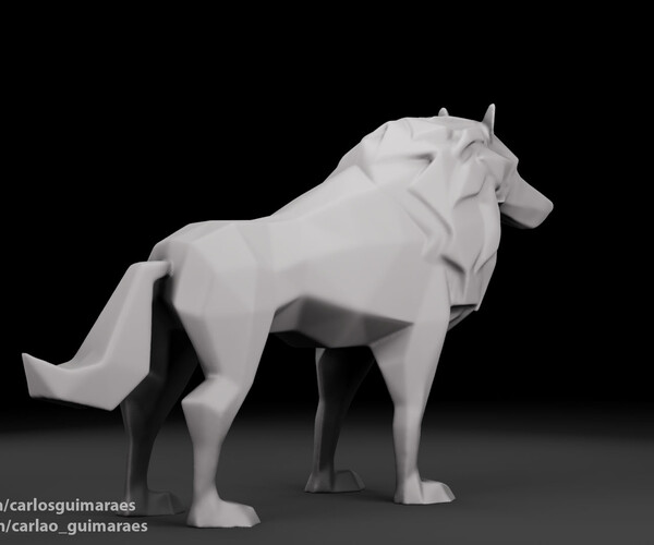 ArtStation - Base Wolf | Resources