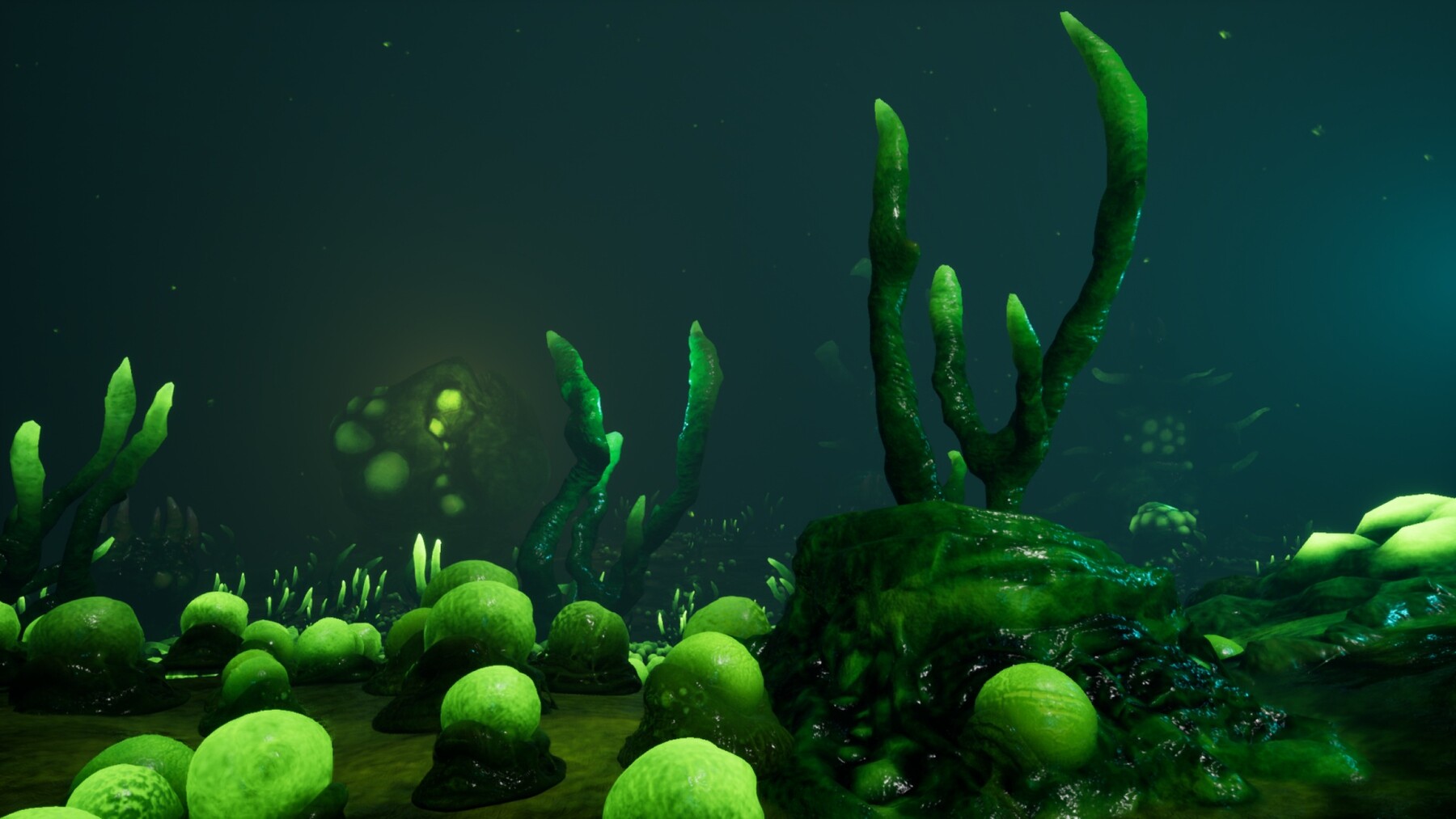 ArtStation - Alien Biomass Virus Infection Planet UE4 | Game Assets