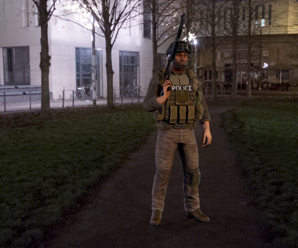 ArtStation - Law Enforcement | Game Assets