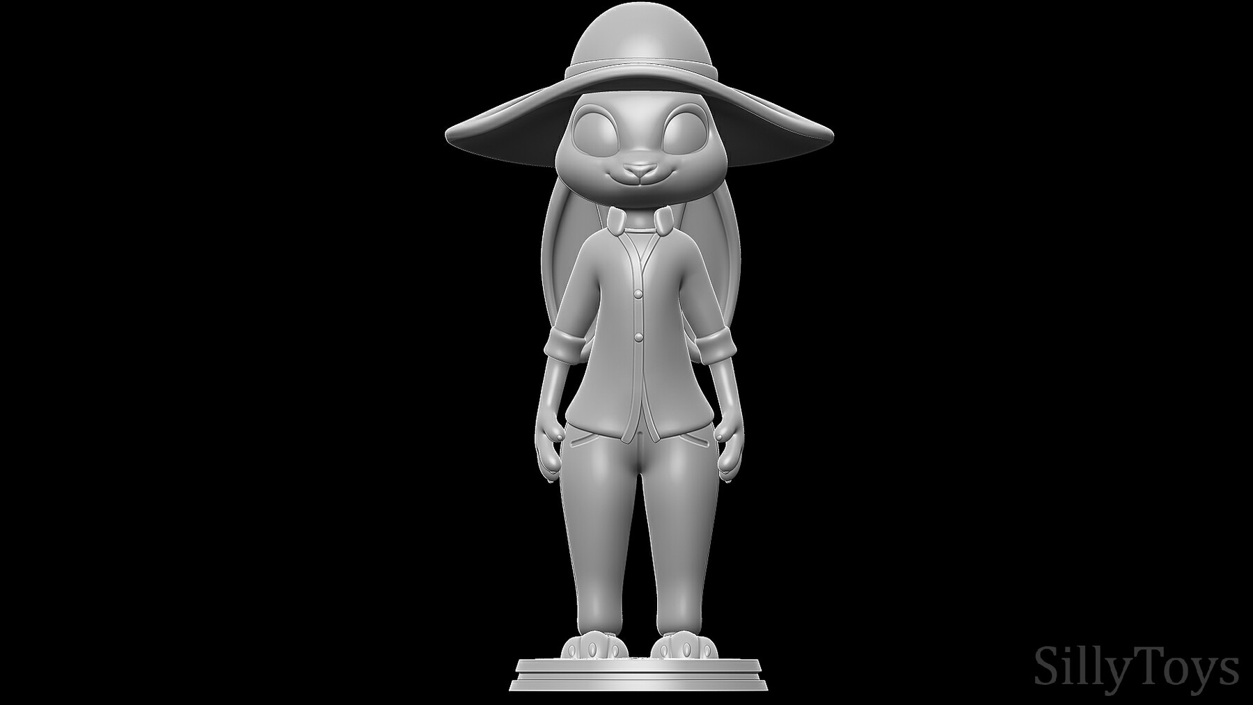 ArtStation - Judy Hopps Farmer - Zootopia 3D print model | Artworks