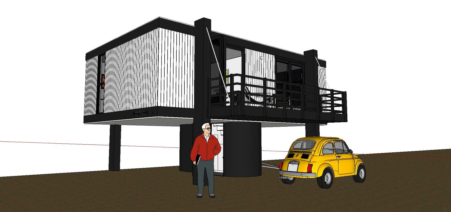 ArtStation - City Simple Art Building-Container-02 | Resources