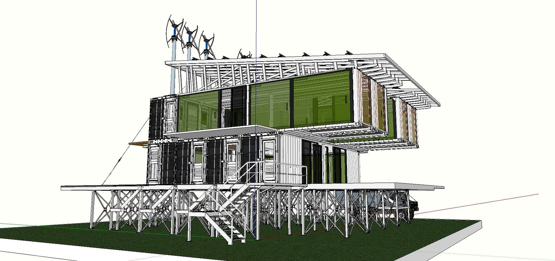 ArtStation - City Simple Art Building-Container-019 | Resources