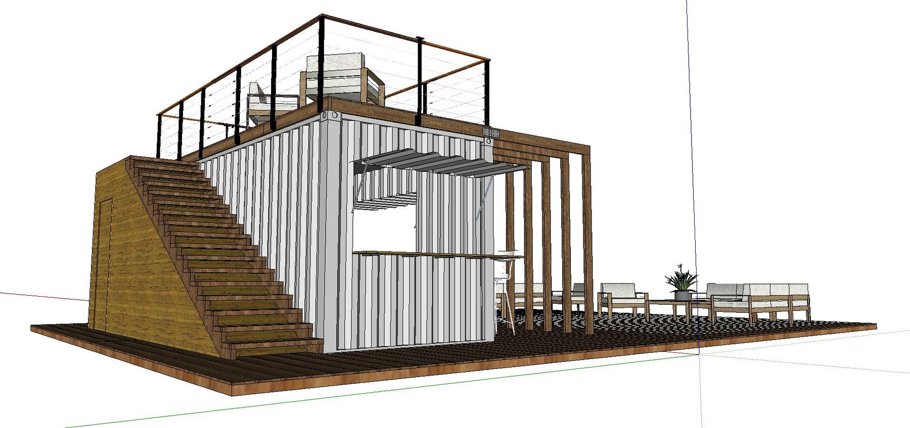 ArtStation - City Simple Art Building-Container-026 | Resources