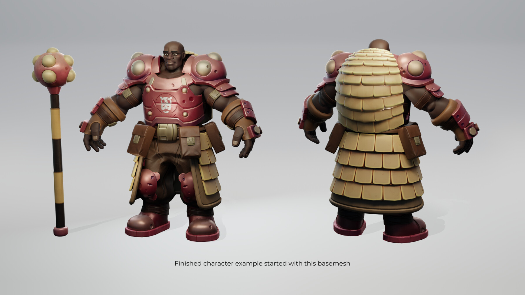 ArtStation - FREE Male Heavy Stylized Zbrush Basemesh | Resources