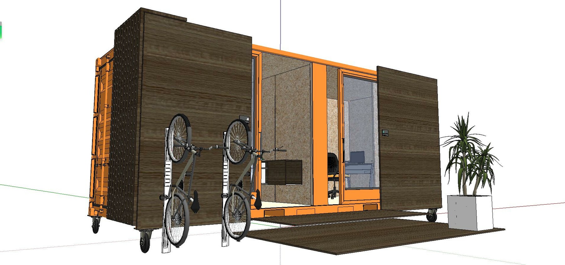 ArtStation - City Simple Art Building-Container-052 | Resources