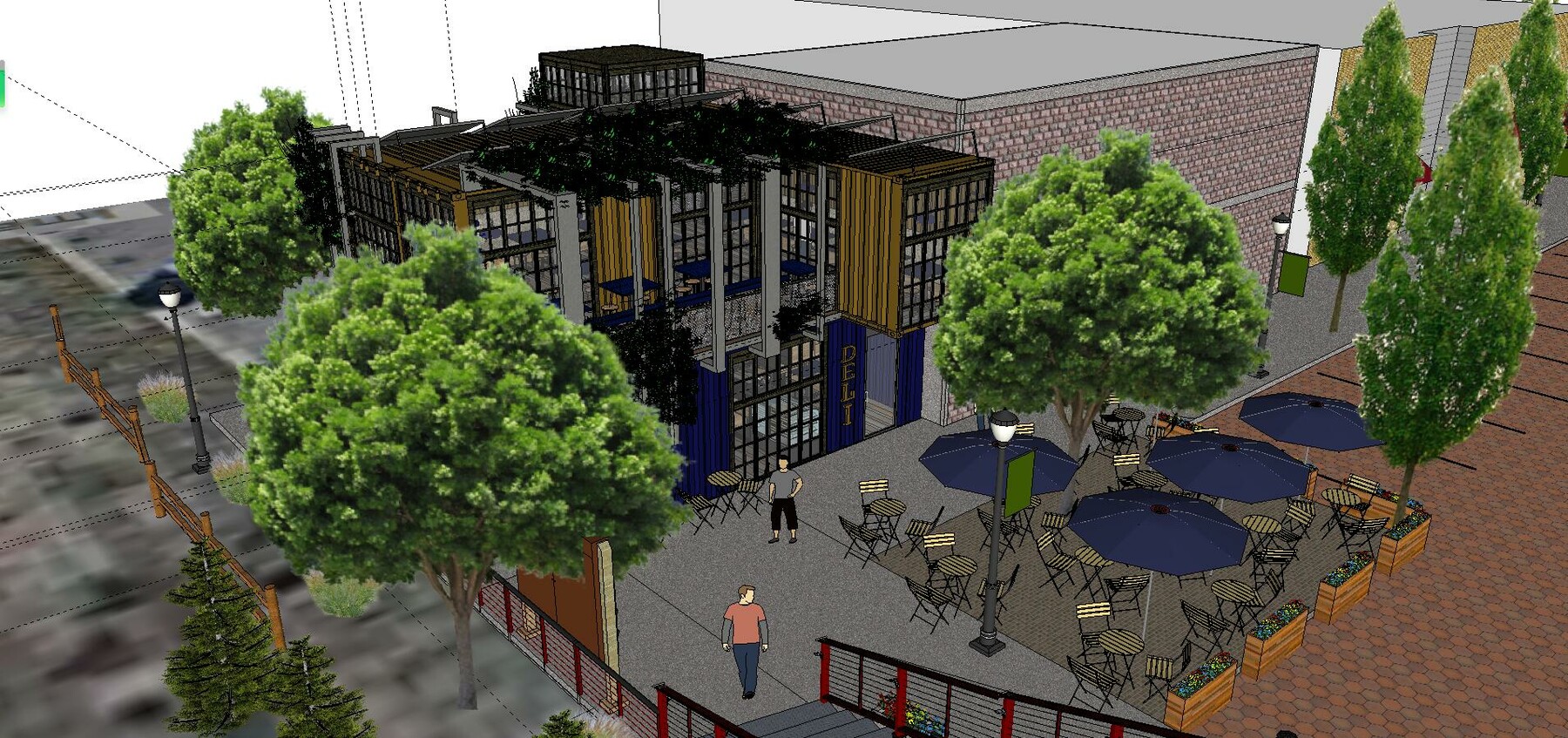 ArtStation - City Simple Art Building-Container-069 | Resources