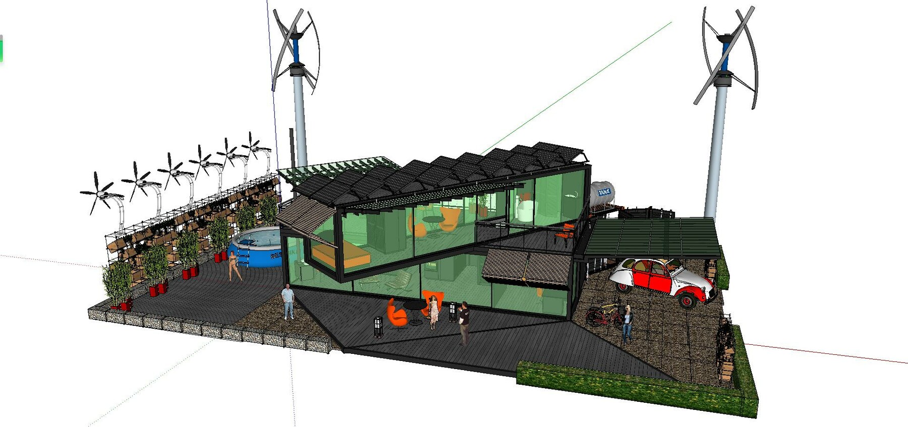 ArtStation - City Simple Art Building-Container-070 | Resources