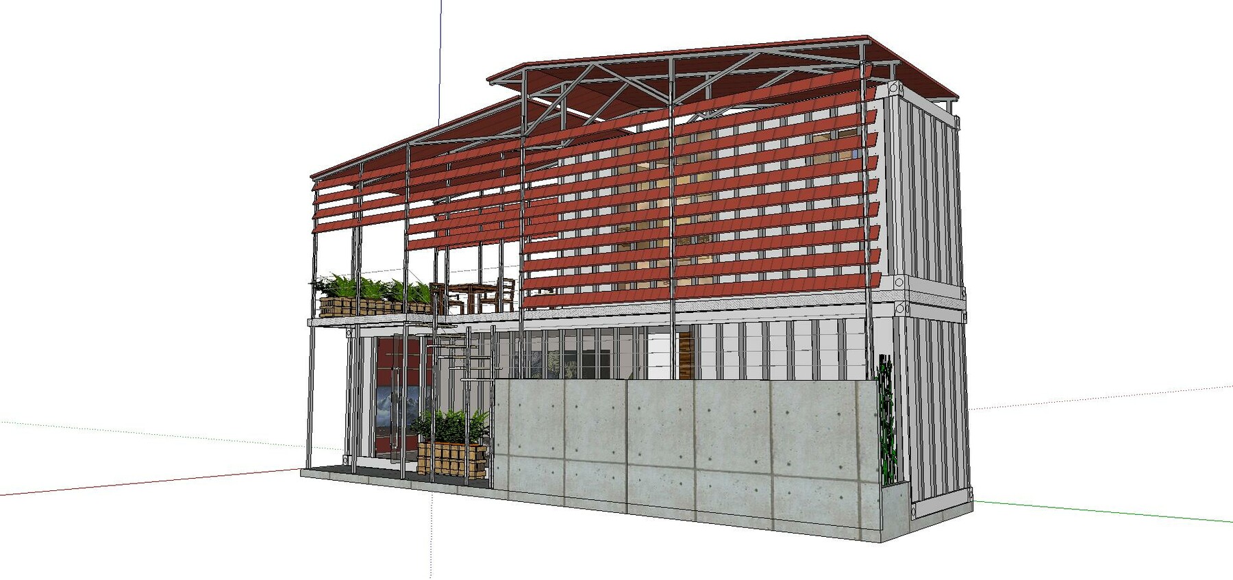 ArtStation - City Simple Art Building-Container-076 | Resources