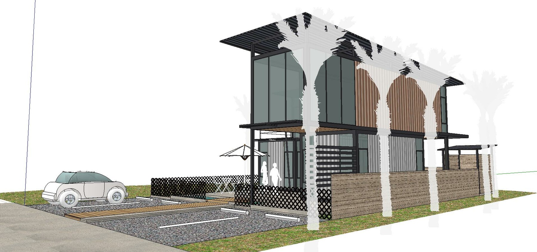 ArtStation - City Simple Art Building-Container-077 | Resources